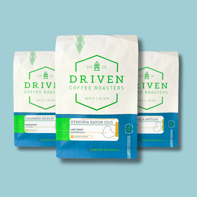Single Origin Sampler - Driven Coffee